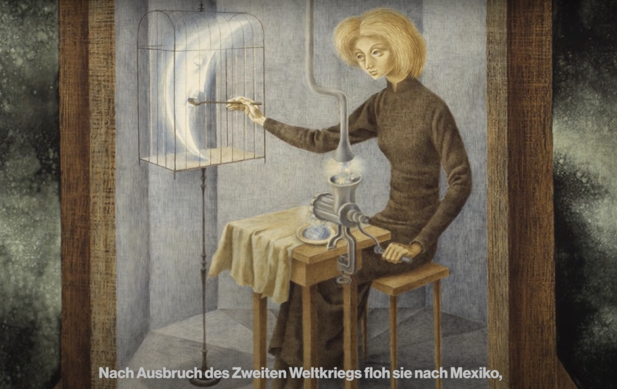 Remedios Varo: Celestial Pablum, 1958 - Media Library - Museum Barberini